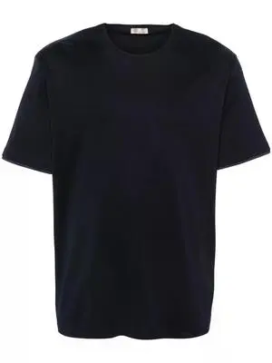 Herno Short-sleeve Cotton T-shirt - Blue