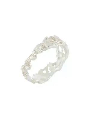 LOVENESS LEE Cylindro Textured Ring - Silver