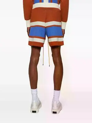 Rhude Panelled Knit Shorts