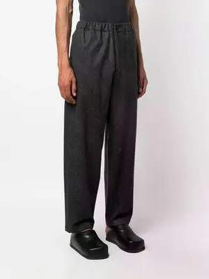 JIL SANDER Straight-leg Cotton Trousers