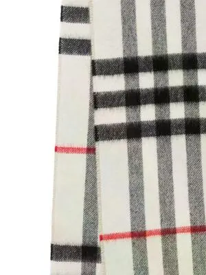 Burberry Contrast-check Cashmere Scarf