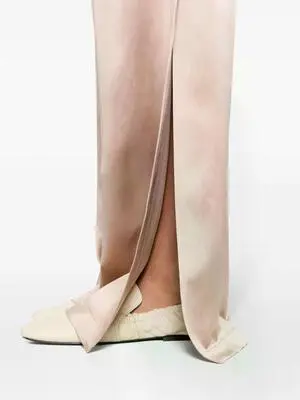 Max Mara Fiesta Wide-leg Silk Trousers - Neutrals