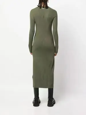 DIESEL® Cut-out Wool-blend Dress