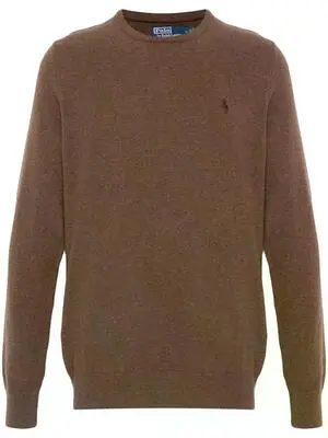 Polo Ralph Lauren Polo Pony-embroidered Sweater - Brown