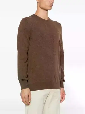 Polo Ralph Lauren Polo Pony-embroidered Sweater - Brown