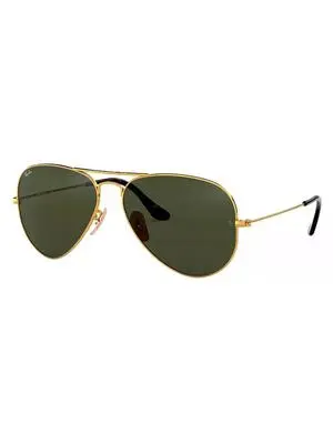 Ray-ban Aviator-frame Sunglasses - Gold