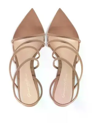 GIANVITO ROSSI 105mm Ettie Sandals - Neutrals