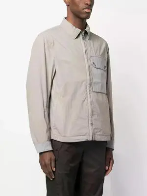 TEN C Zip-up Shirt Jacket