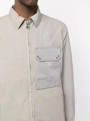 TEN C Zip-up Shirt Jacket