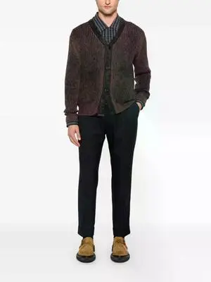 Paul Smith Ribbed Knit Cardigan