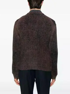 Paul Smith Ribbed Knit Cardigan