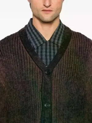 Paul Smith Ribbed Knit Cardigan
