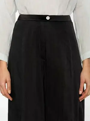 FORTE_FORTE Semi-sheer Palazzo Trousers
