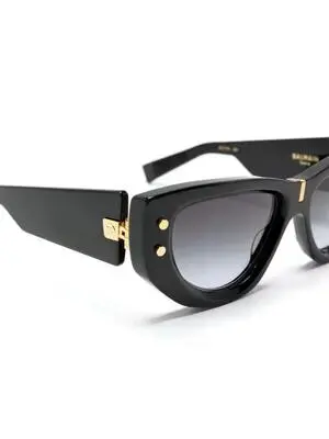 Balmain B-muse Butterfly-frame Sunglasses - Black