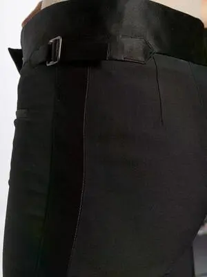 TOM FORD Flared Tailored Trousers - Black