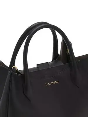 LANVIN Logo-stamp Tote Bag