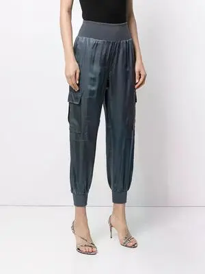 Cinq À Sept Tapered Cargo Cotton Trousers