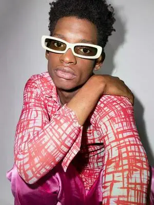 Undercover Rectangle-frame Tinted Sunglasses - Neutrals
