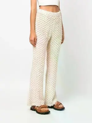 Rokh Knit Flare Lounge Trousers