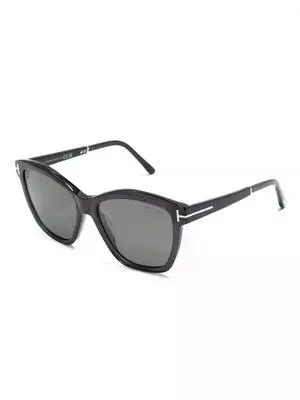 TOM FORD Lucia Square-frame Sunglasses - Black