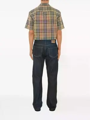Burberry Vintage Check Pattern Cotton Shirt - Neutrals