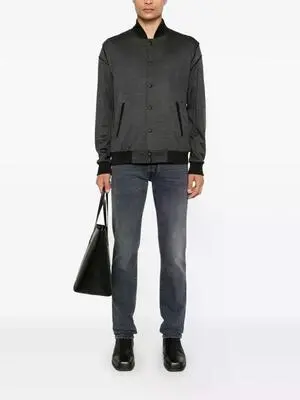 ERALDO Merino Wool Bomber Jacket