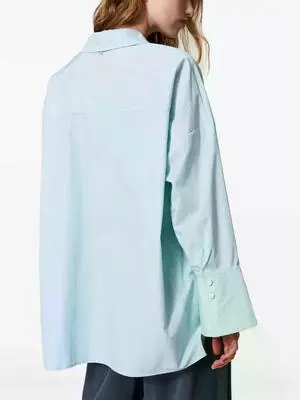 TWINSET Bezel Embroidery Poplin Shirt