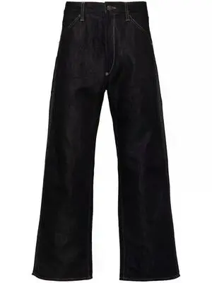 Junya Watanabe Contrast Stitching Jeans For Men