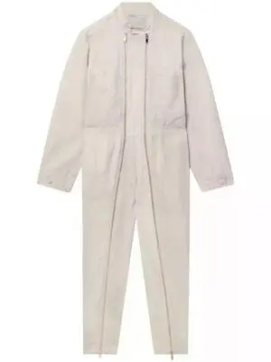 Stella McCartney Stella Iconics Zipped Jumpsuit - Neutrals