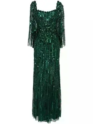 Jenny Packham Brightstar Sequin-embellished Gown