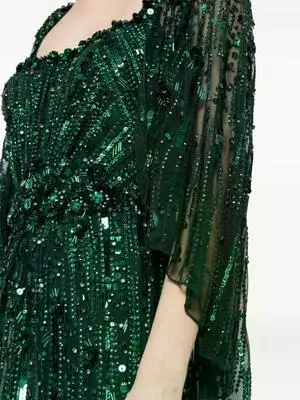 Jenny Packham Brightstar Sequin-embellished Gown