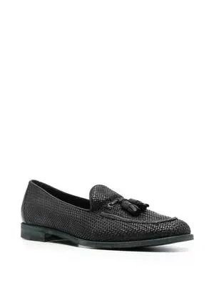 Fratelli Rossetti Interwoven Leather Loafers
