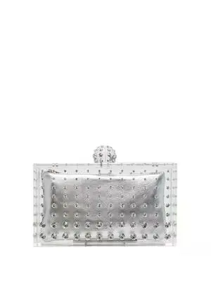 Aquazzura Silver Tone Clutches