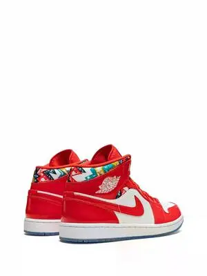 JORDAN Air 1 Mid Se Barcelona Sweater Sneakers