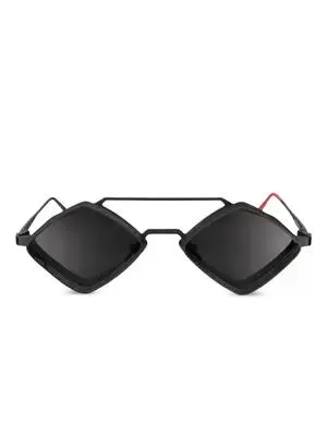 VYSEN EYEWEAR Geometric Frame Sunglasses - Black