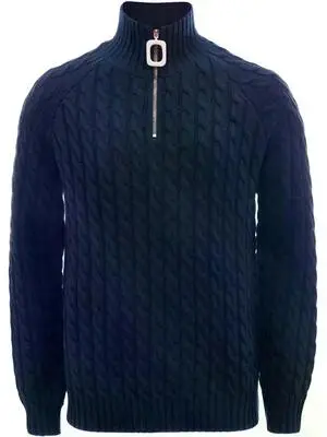 JW Anderson Henley Cable-knit Jumper
