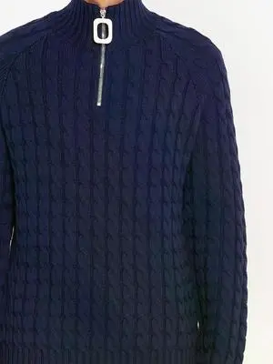 JW Anderson Henley Cable-knit Jumper