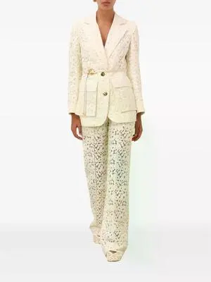 Zimmermann Illuminate Lace Trousers