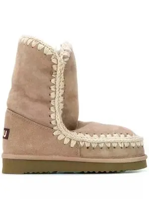 Mou Shearling-lined Suede Eskimo Boots