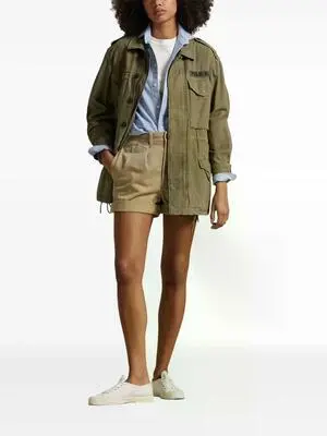 Polo Ralph Lauren Cotton Pleated Shorts