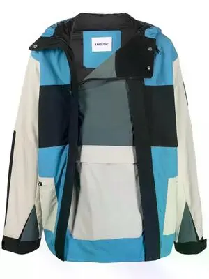 AMBUSH Colour-block Hooded Jacket - Black