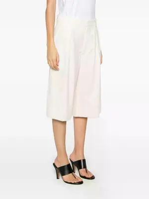Wardrobe.NYC Low-waist Virgin Wool Canvas Shorts
