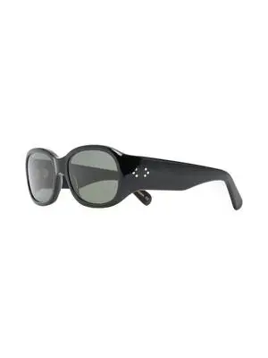 LESCA Yves 21 Rectangle-frame Sunglasses