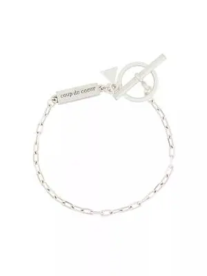 COUP DE COEUR T-bar Bracelet - Silver