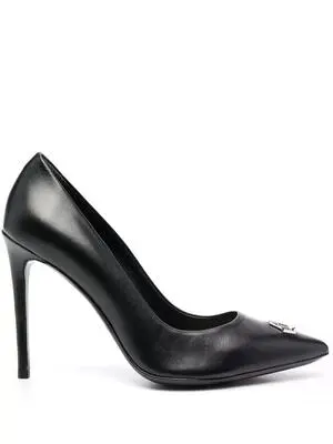 Philipp Plein Logo-plaque 100mm Heeled Pumps