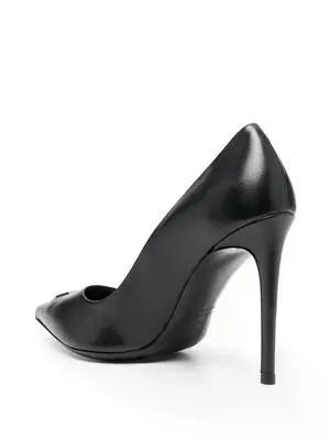 Philipp Plein Logo-plaque 100mm Heeled Pumps