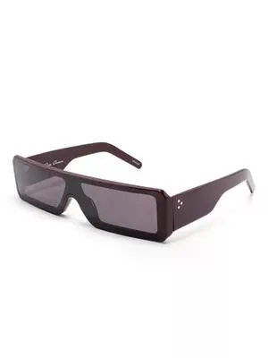 Rick Owens Geth Sunglasses - Red