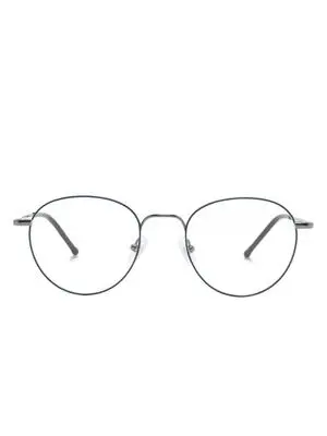 GIGI STUDIOS Portland Round Frame Glasses - Blue
