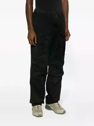 Stone Island Compass-patch Cotton Cargo Trousers