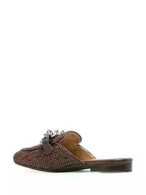 Casadei Chain-detail Slip-on Mules